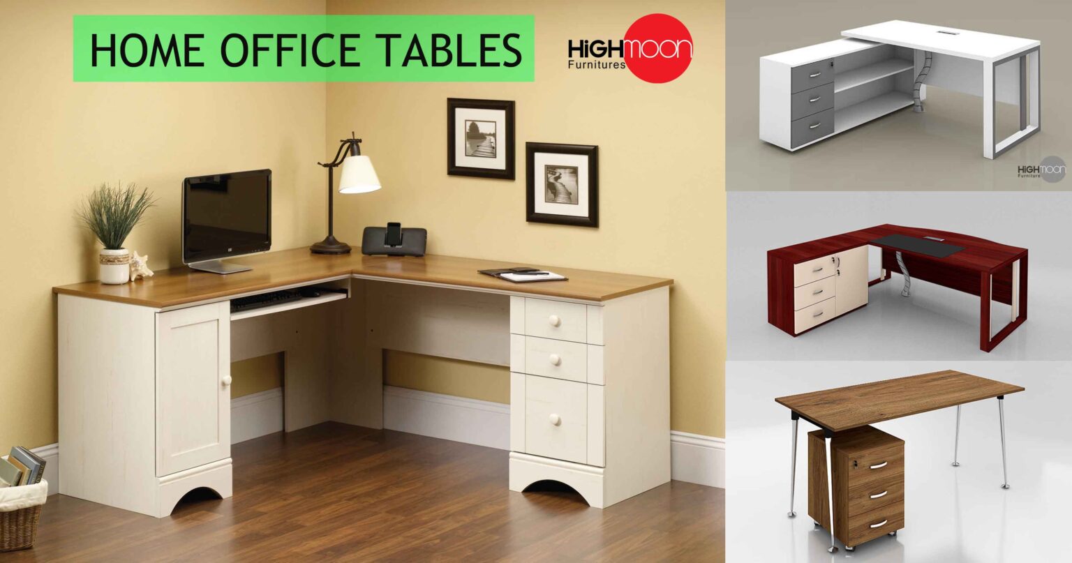 Buy the Best Home Office Tables in UAE | Highmoon Office Furniture
