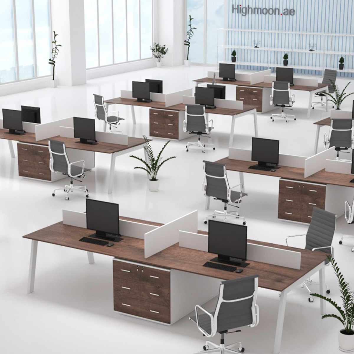 Select Best Workstation | Highmoon Office Furniture Dubai, UAE