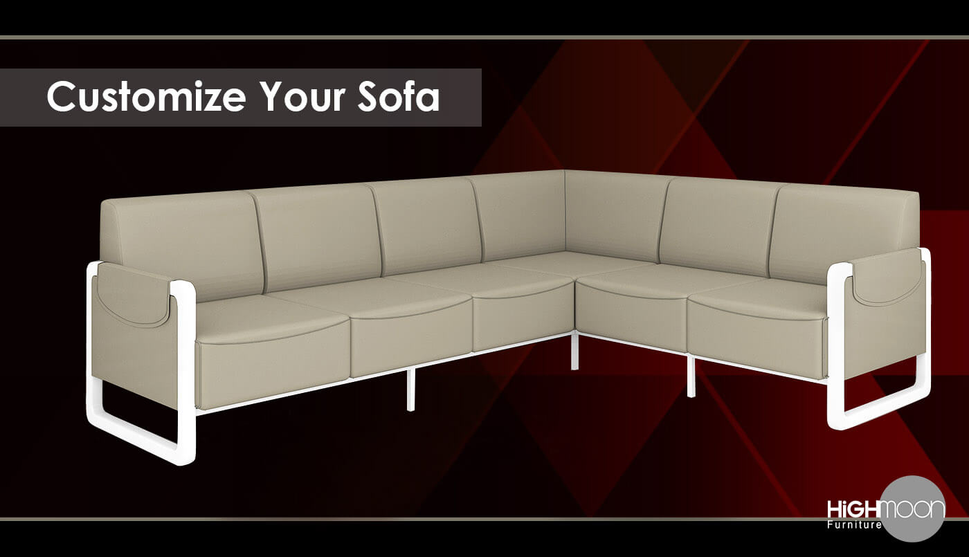 Modern Customized PU Leather Sofa Designs – Dubai, UAE