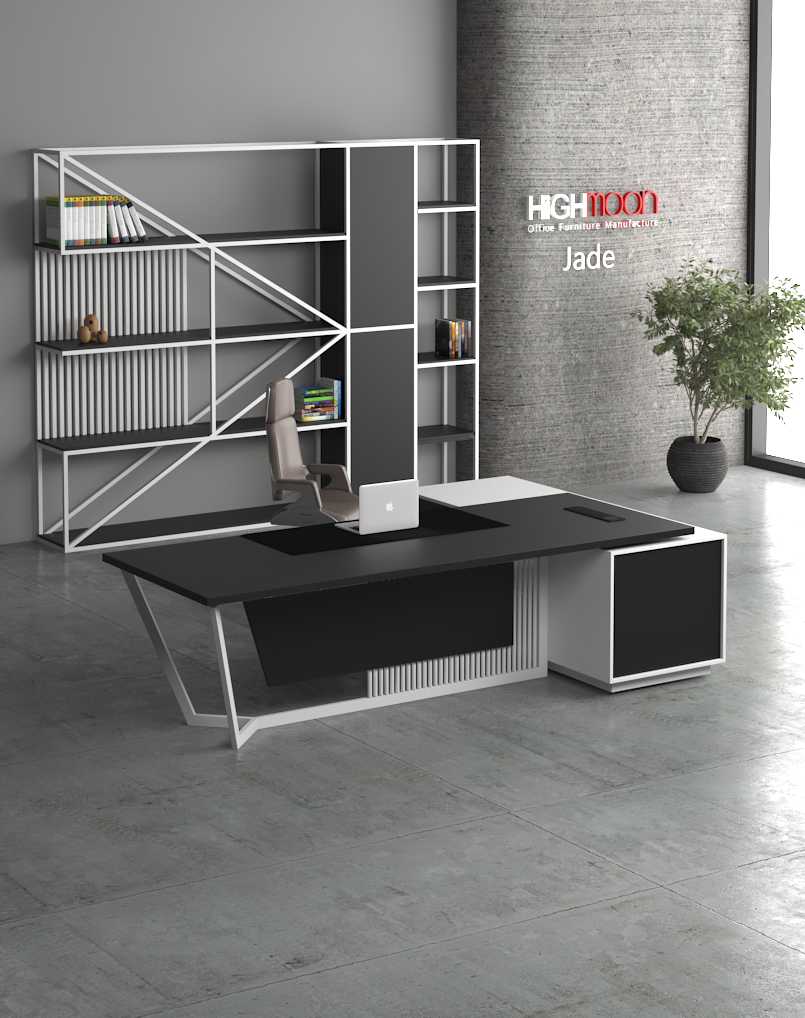 Jade Manager Desk | Modern and Sleek Design