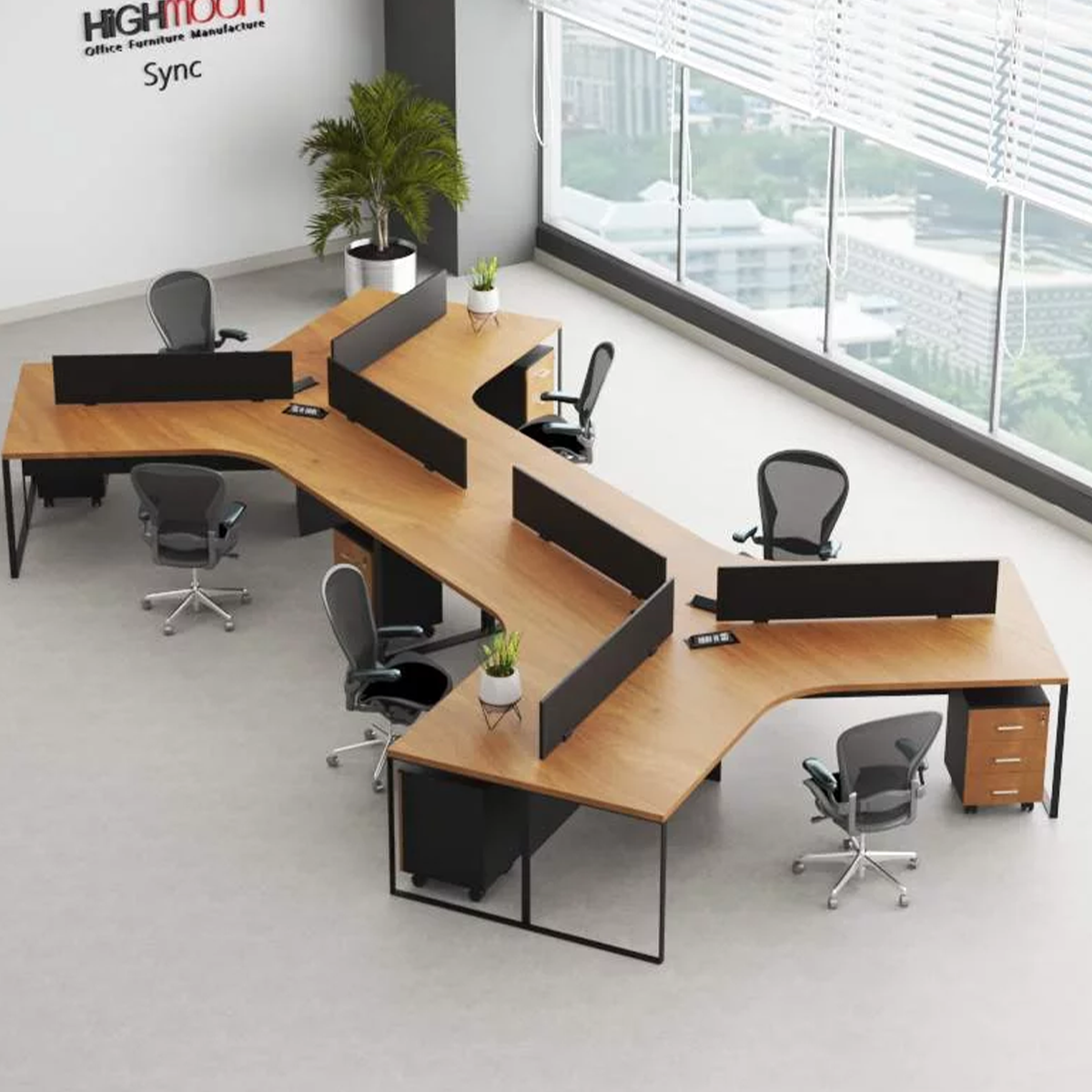 3 Cluster Workstation | Modern and Sleek Design